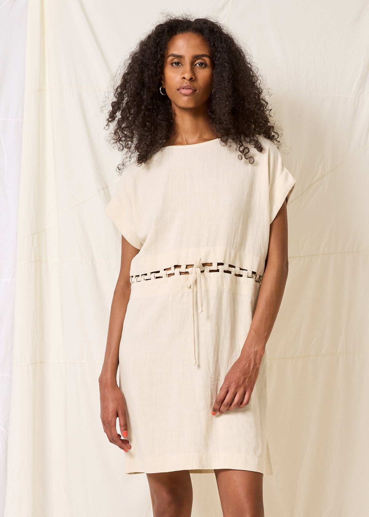 ROSEMARY Eggshell Dress | Cokluch