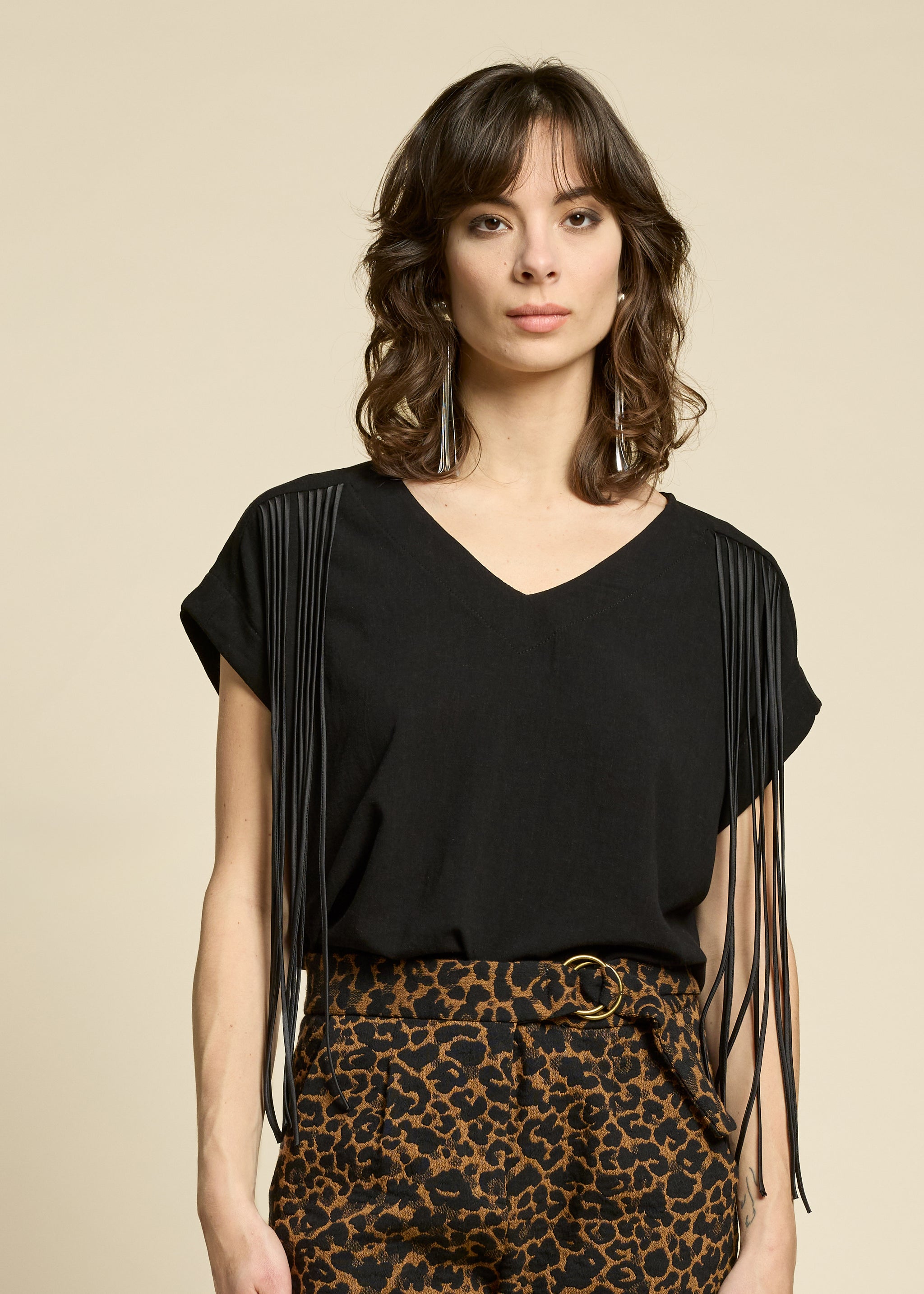 SHOUT Top Black | Cokluch