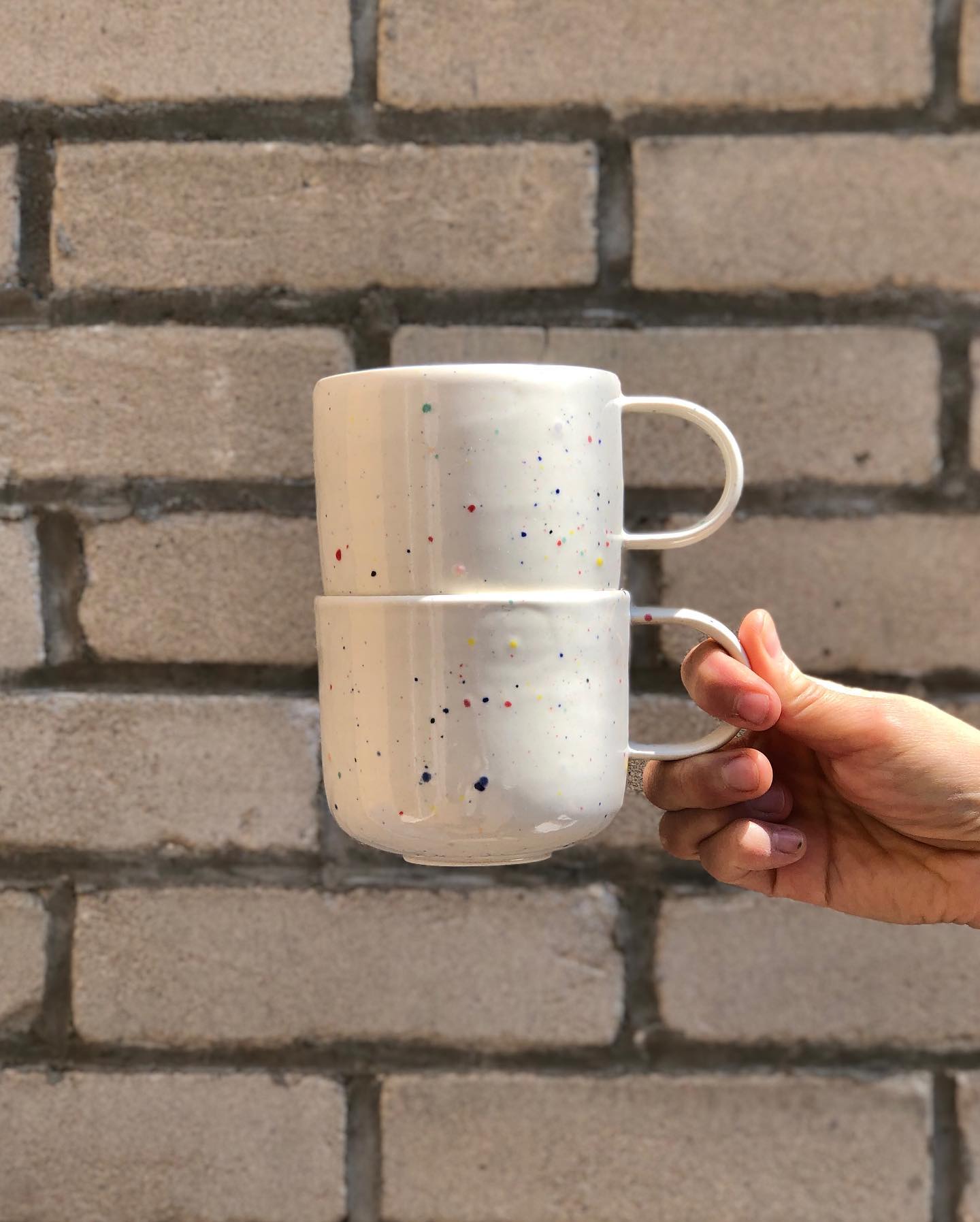 CONFETTI ceramic mug | Marie Nguyen